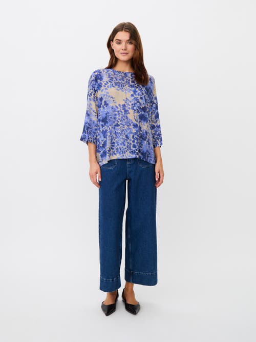 MASAI COPENHAGEN Masai Copenhagen Fluid Draped Floral Blouse